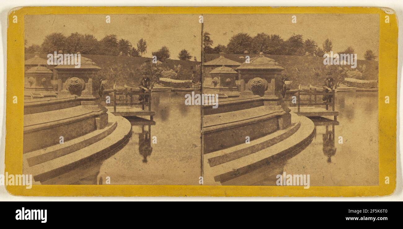 Central Park. Water Front of the Esplanade.. Edward and Henry T ...