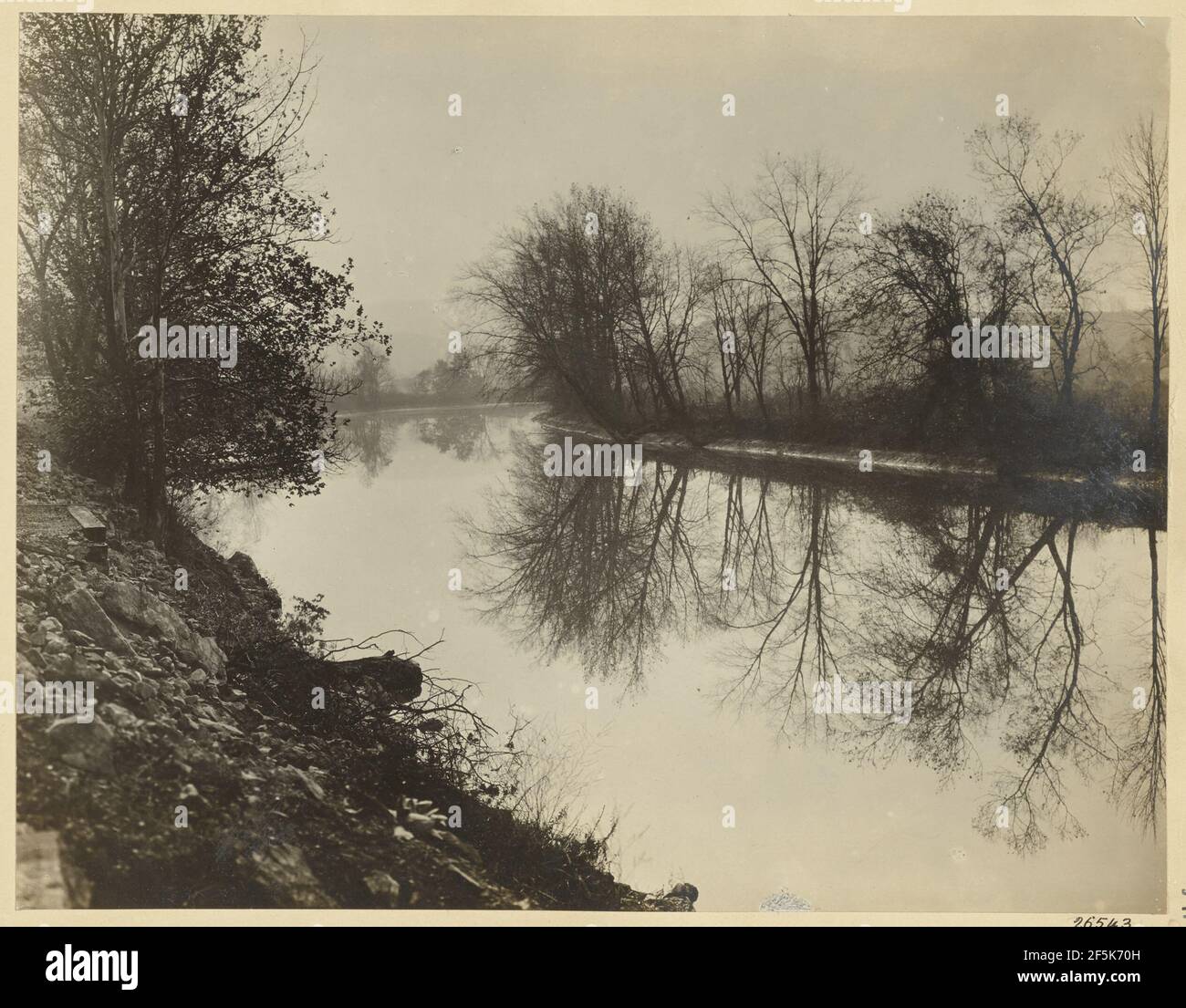 Autumn on the Juniata, Alexandria. William H. Rau (American, 1855 ...