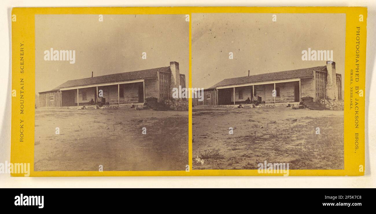Robber's Roost. Virginia Dale, Laramie Co., Colorado, 1868 - 78, stage ...