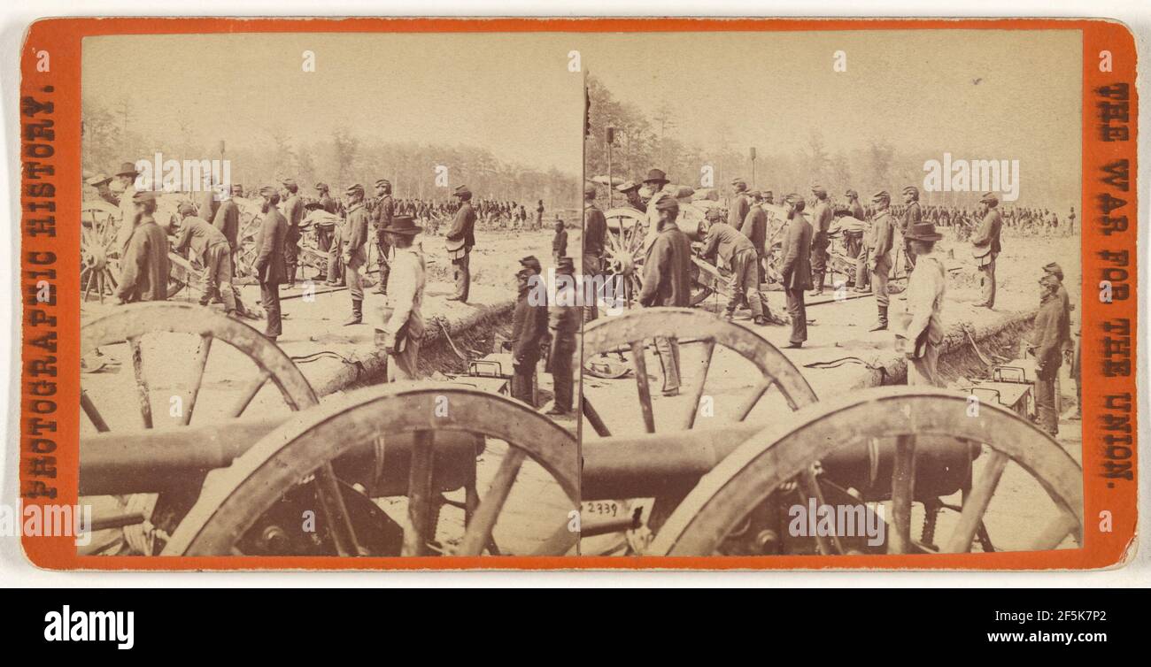 Fort Sumner, on the Chickahominy River, Va. This view shows the ...