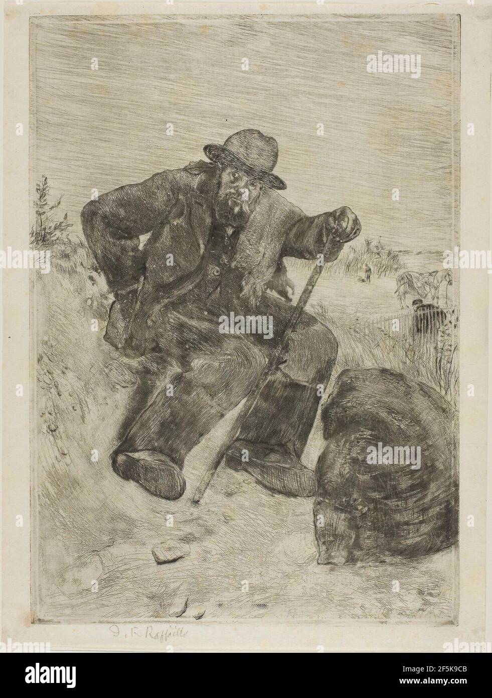 Exhausted ragpicker hi-res stock photography and images - Alamy