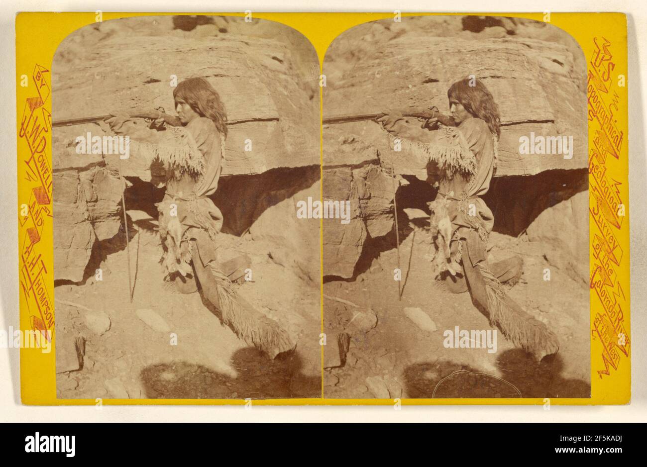 The Hunter. U-Ai Nu-Ints. A tribe of Indians living on the Rio Virgen ...