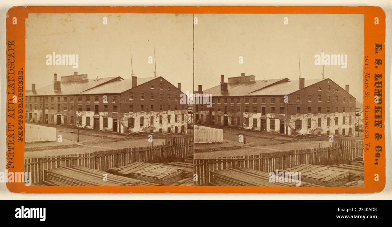 Libby Prison. E.S. Lumpkin & Company Stock Photo - Alamy