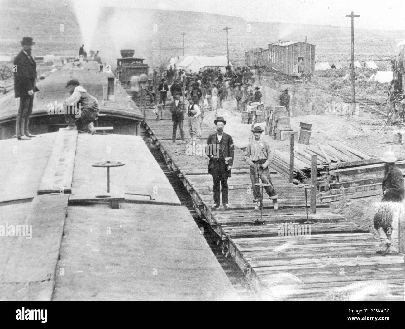 Railroad camp hi-res stock photography and images - Alamy