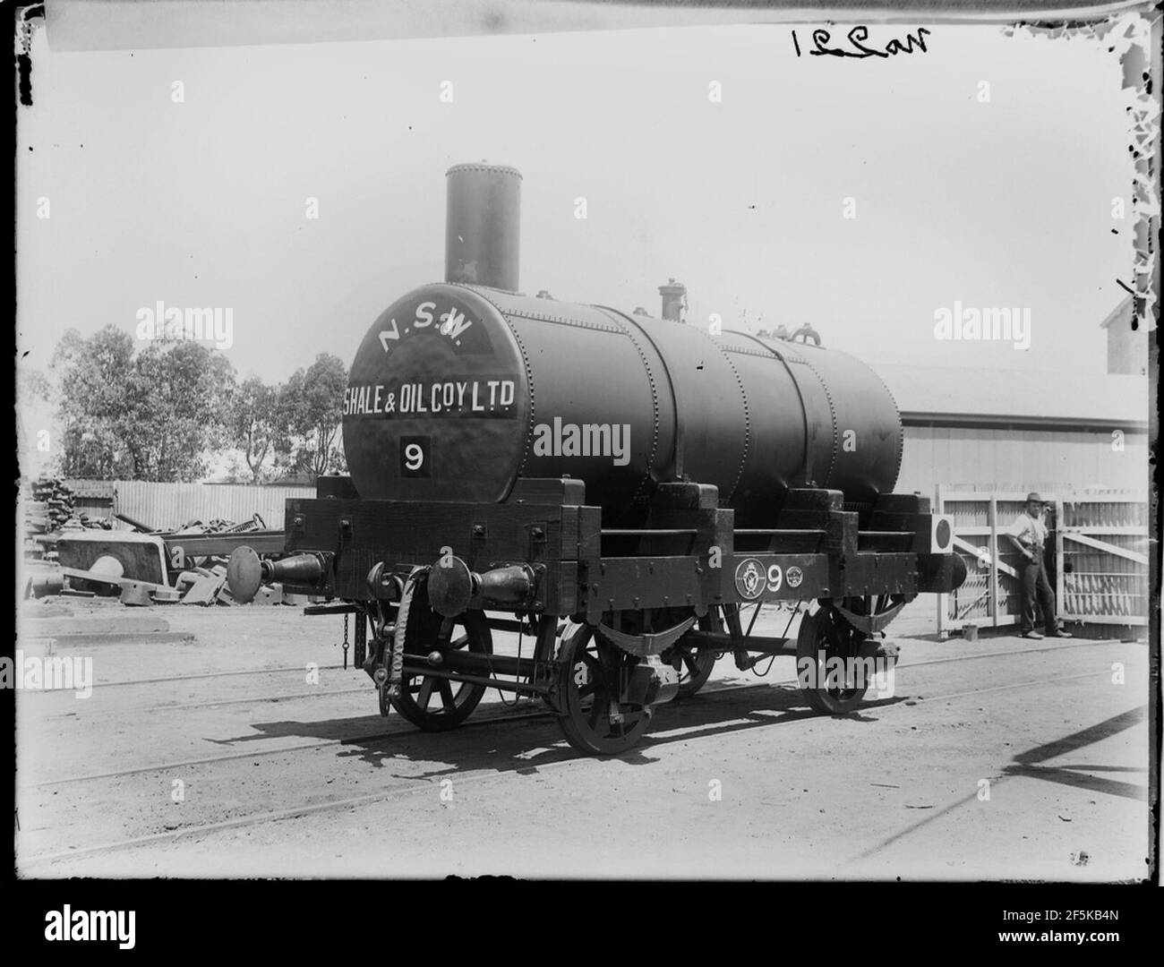 Railway tank wagon Stock Photo - Alamy