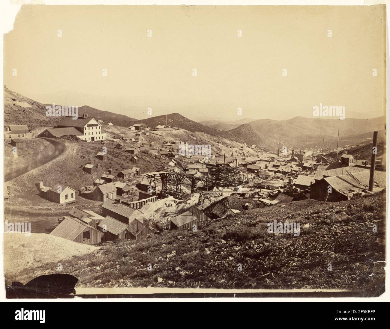 Gold Hill, West Silver City, Nevada, Silver Peak Range. Timothy H. O ...