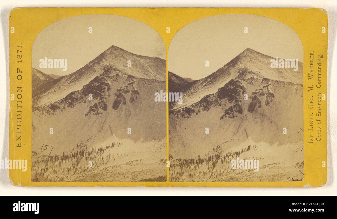 View across the crater of San Francisco Mountain. This mountain is the ...