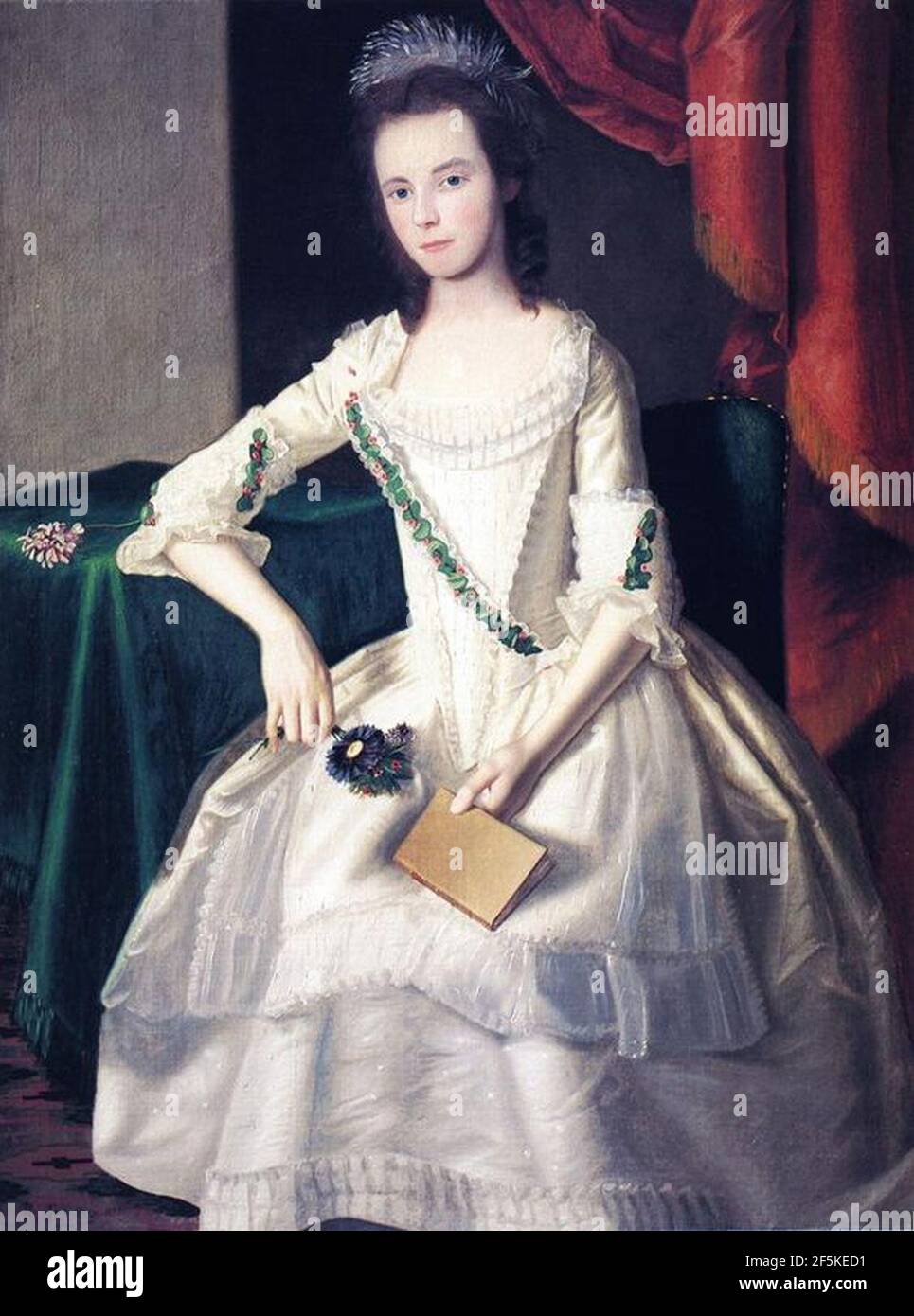 Ralph Earl - Portrait of Mary Carpenter Stock Photo - Alamy
