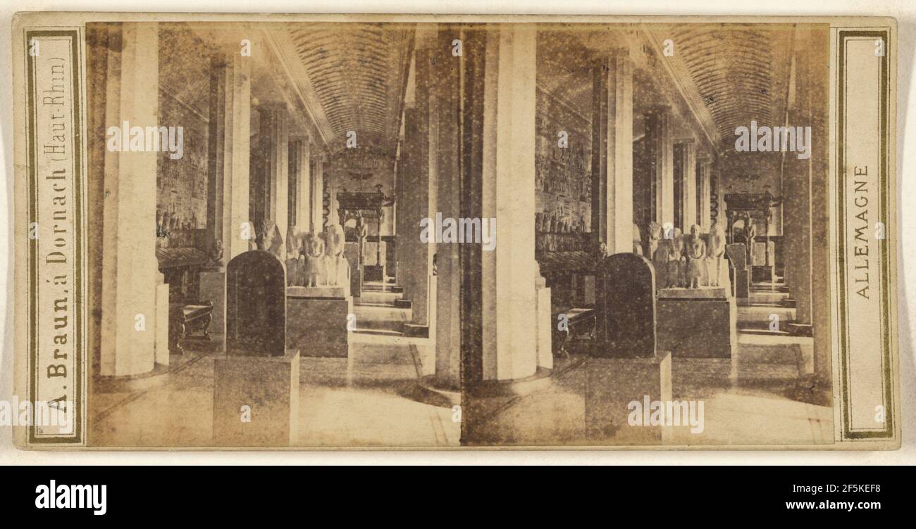 Berliner Museum. Der historische Saal.. Adolphe Braun (French, 1812 ...