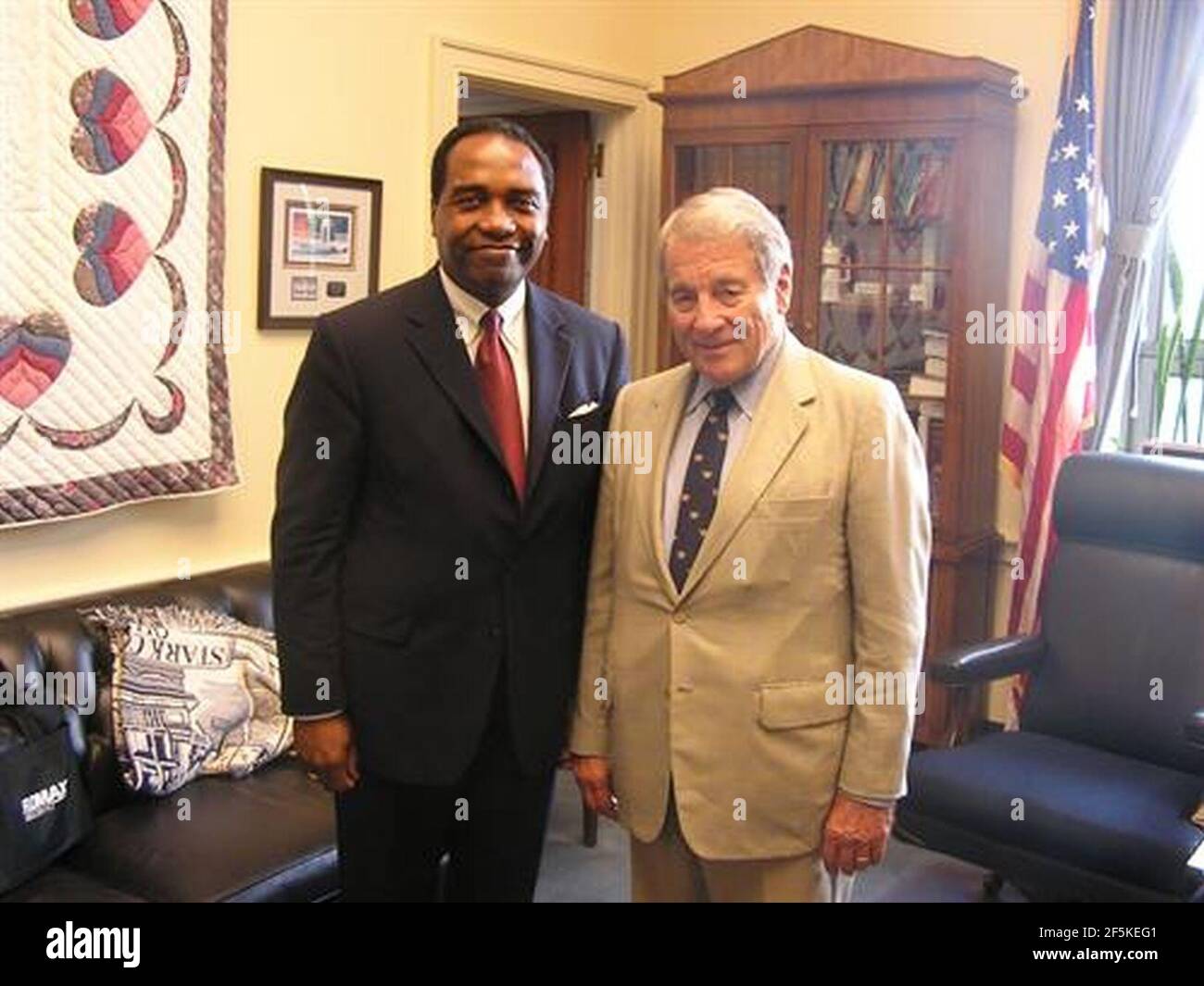 Ralph Regula and Griffin Rogers Stock Photo - Alamy