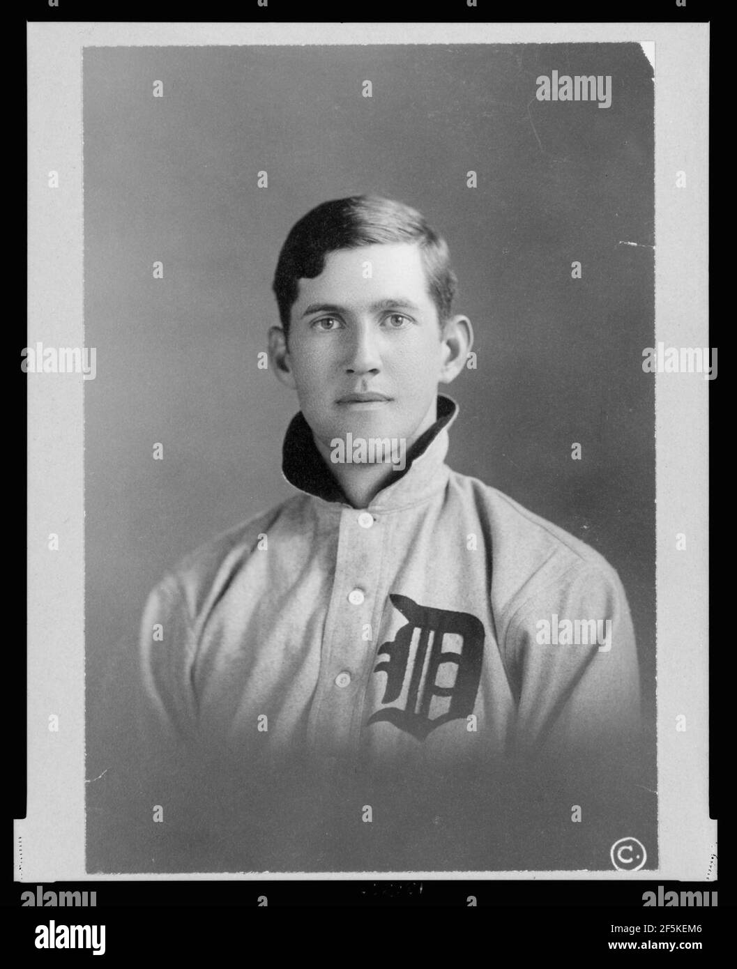 Ralph Works, Detroit Baseball Club player, head-and-shoulders portrait ...
