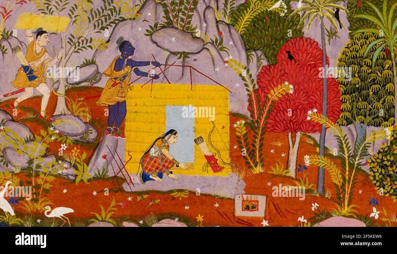 Rama sita hi-res stock photography and images - Alamy