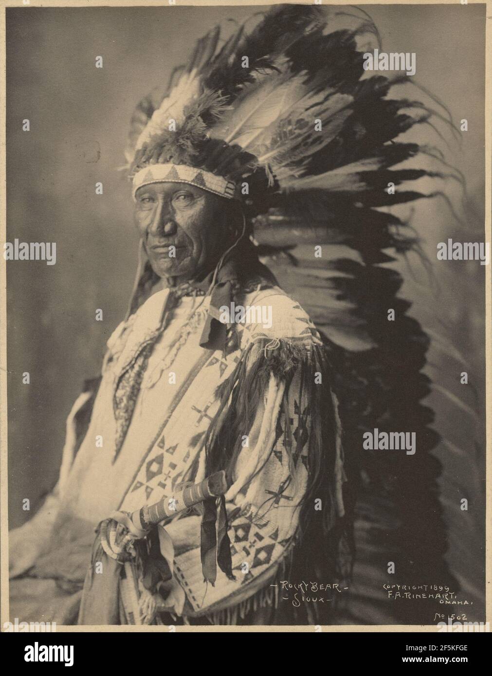 Rocky Bear, Sioux Stock Photo - Alamy