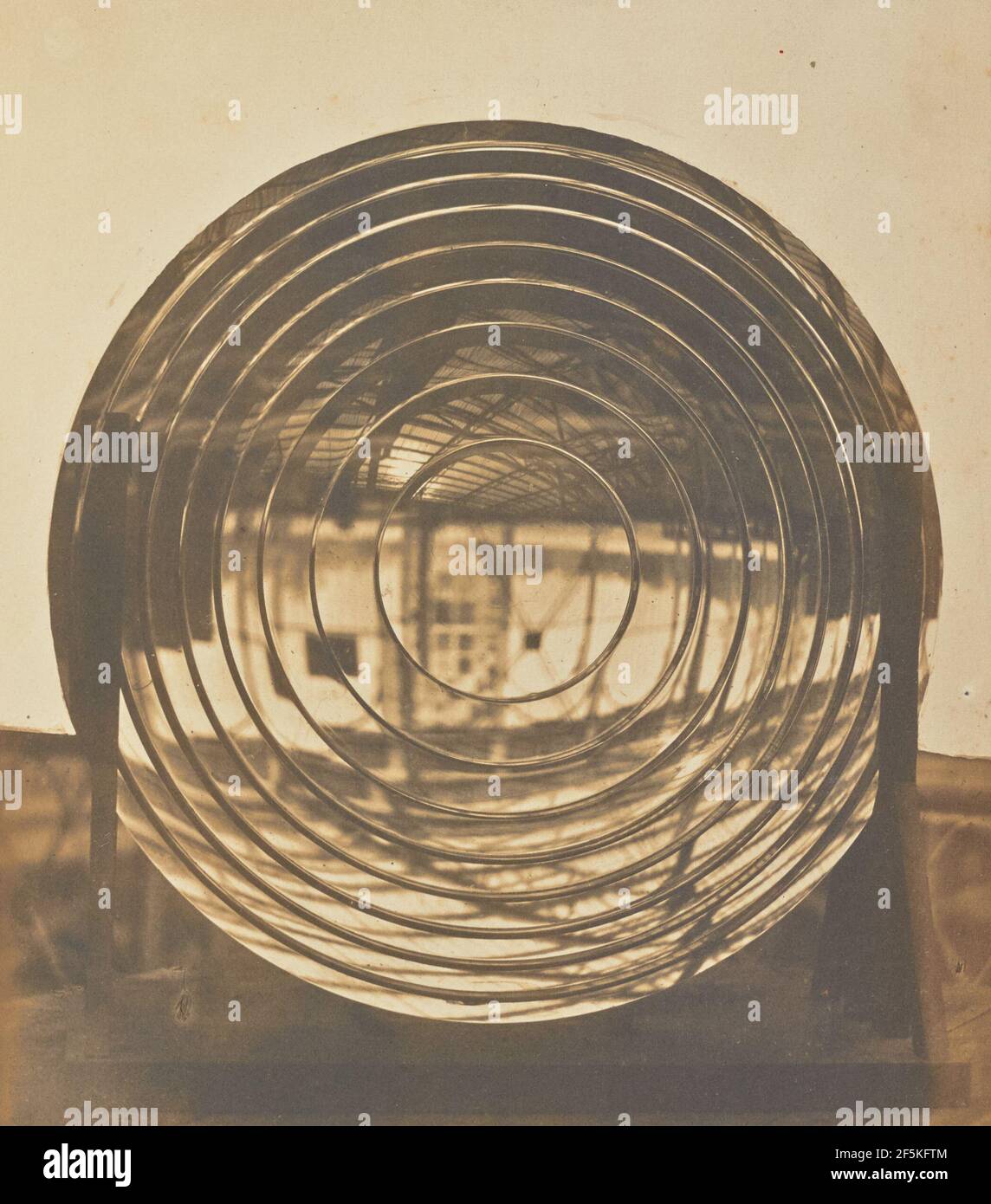 Disc of Flint Glass. Attributed to Claude-Marie Ferrier (French, 1811 ...