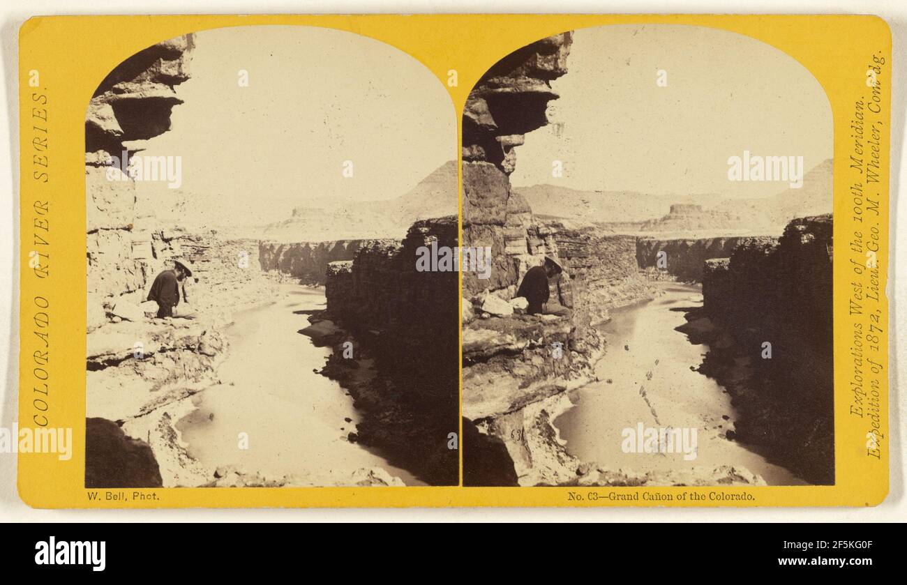 Grand Canon of the Colorado.. William H. Bell (American, 1830 - 1910 ...