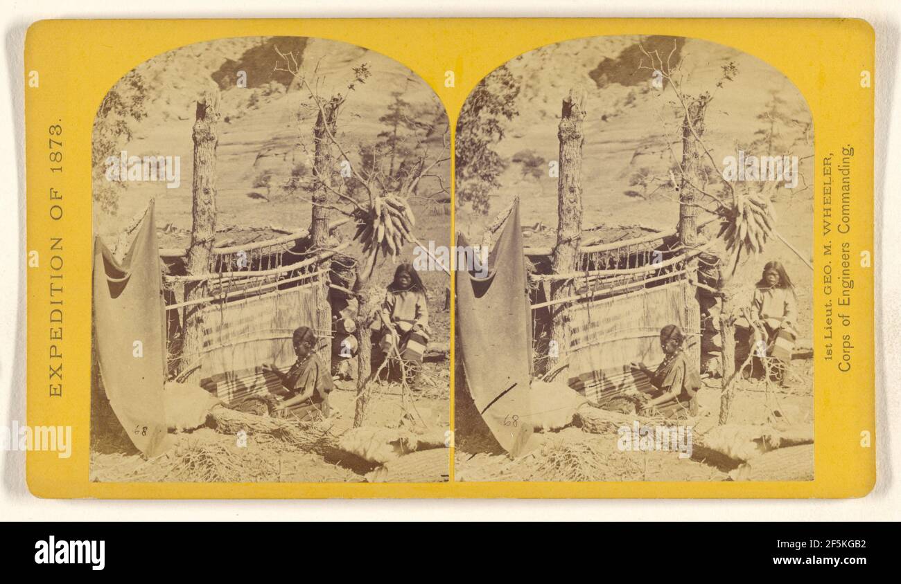 Aboriginal life among the Navajo Indians, Canon de Chelle, New Mexico ...