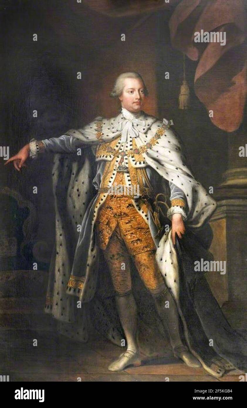 Ramsay, studio - George III Stock Photo - Alamy