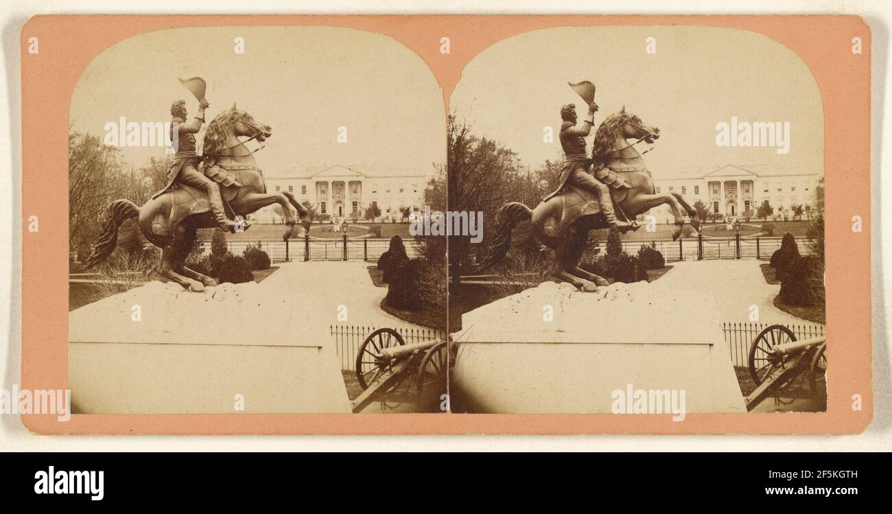 The Colossal Bronze Equestrian Statue of Gen. Andrew Jackson. Bell ...