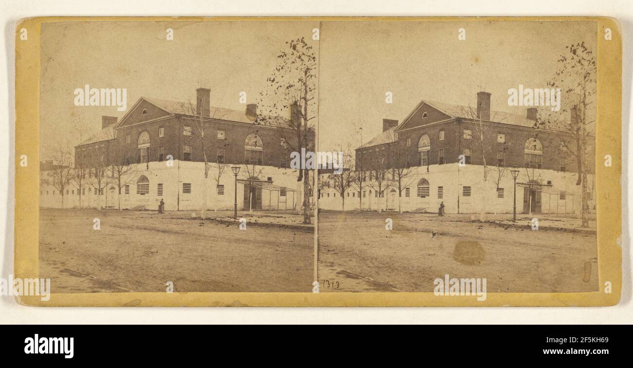 The Old Capitol Prison. Washington, D.C.. Edward and Henry T. Anthony ...