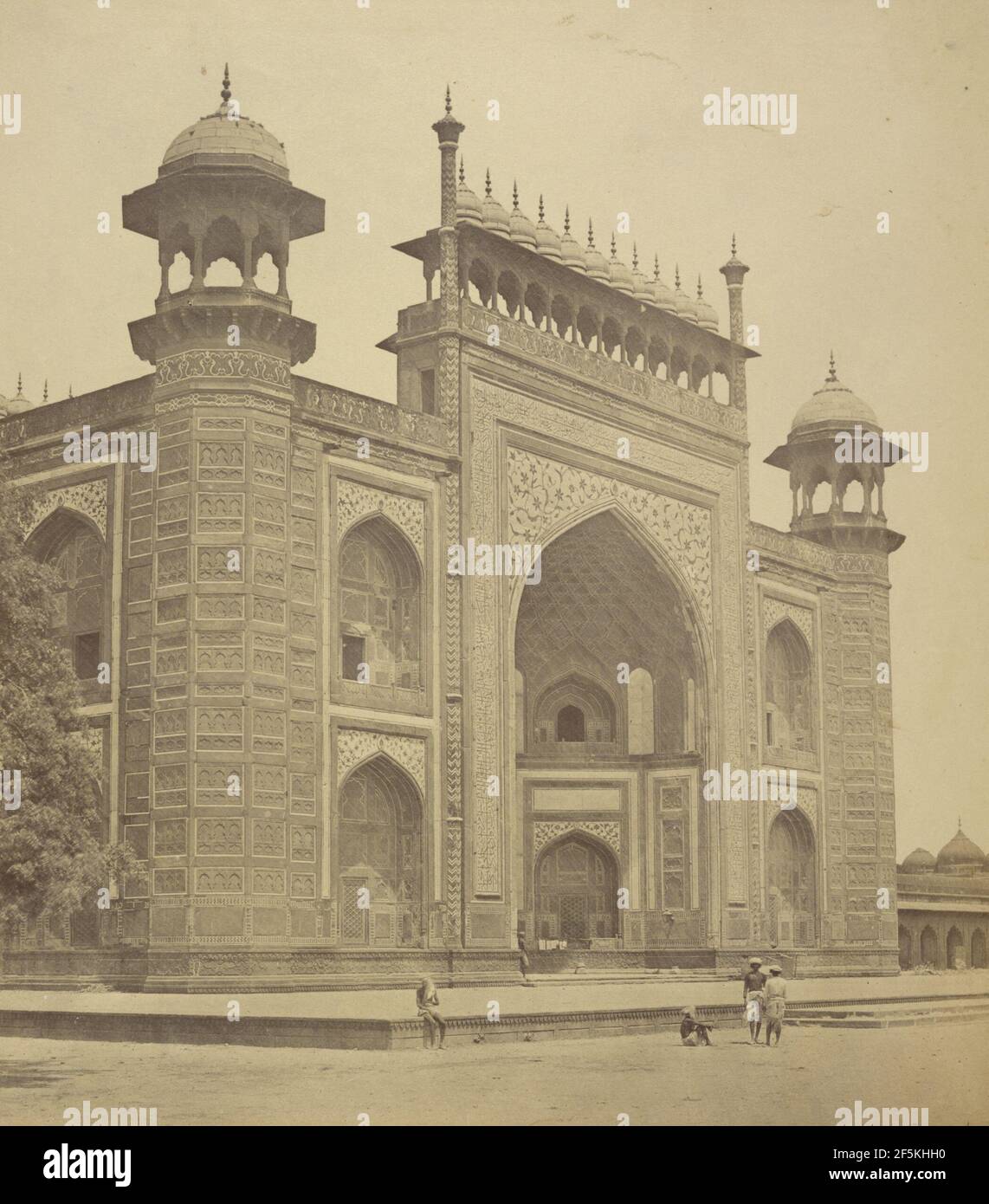 The Gateway of the Taj Mahal. Felice Beato (English, born Italy, 1832 ...