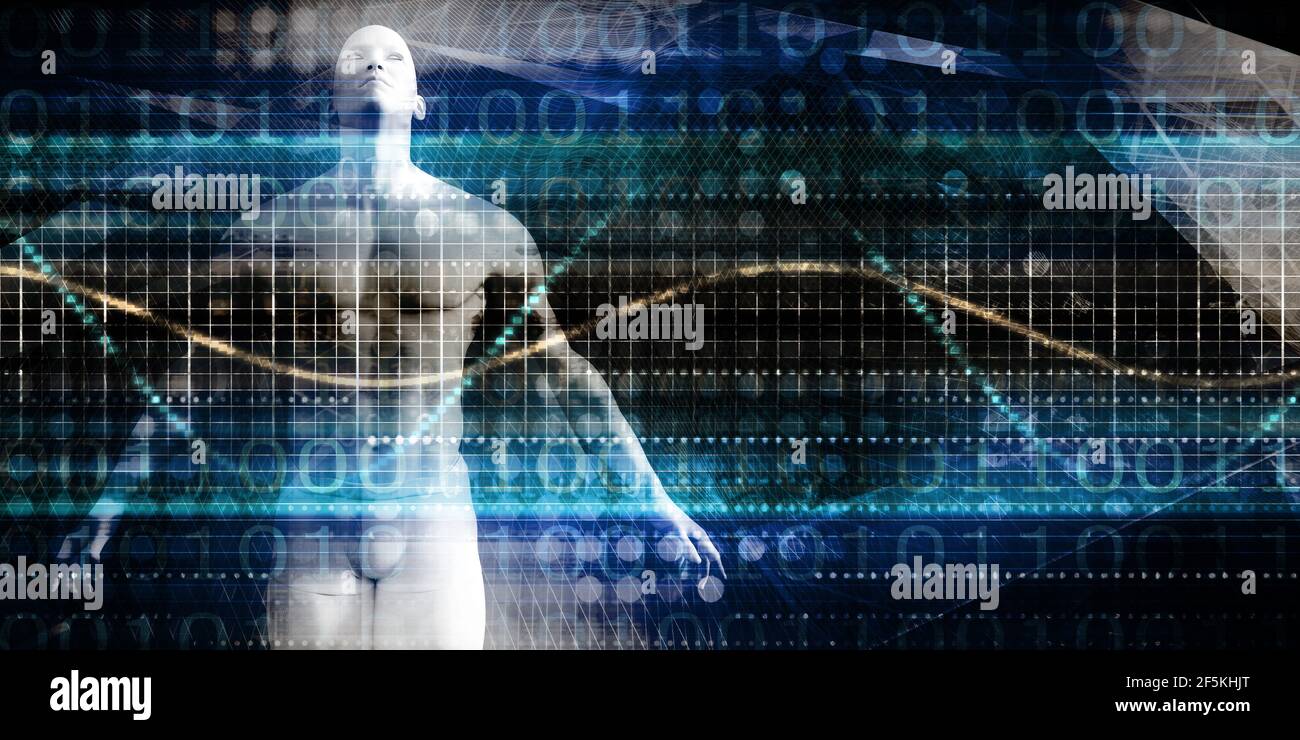 Data Stream of Internet Digital Information Moving Stock Photo - Alamy