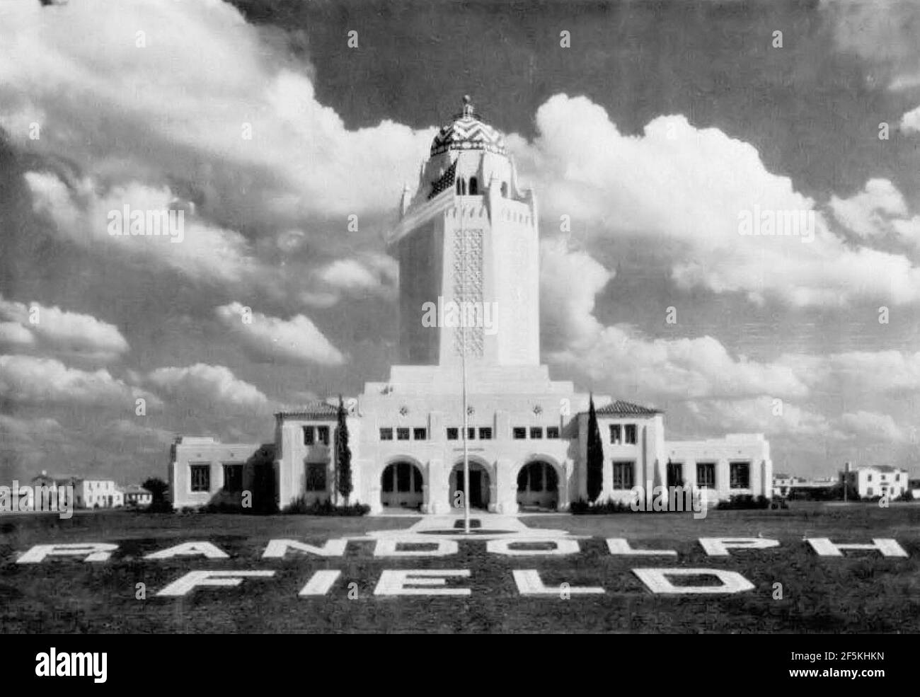 Randolph Field - 1938 - Administration Building Stock Photo - Alamy
