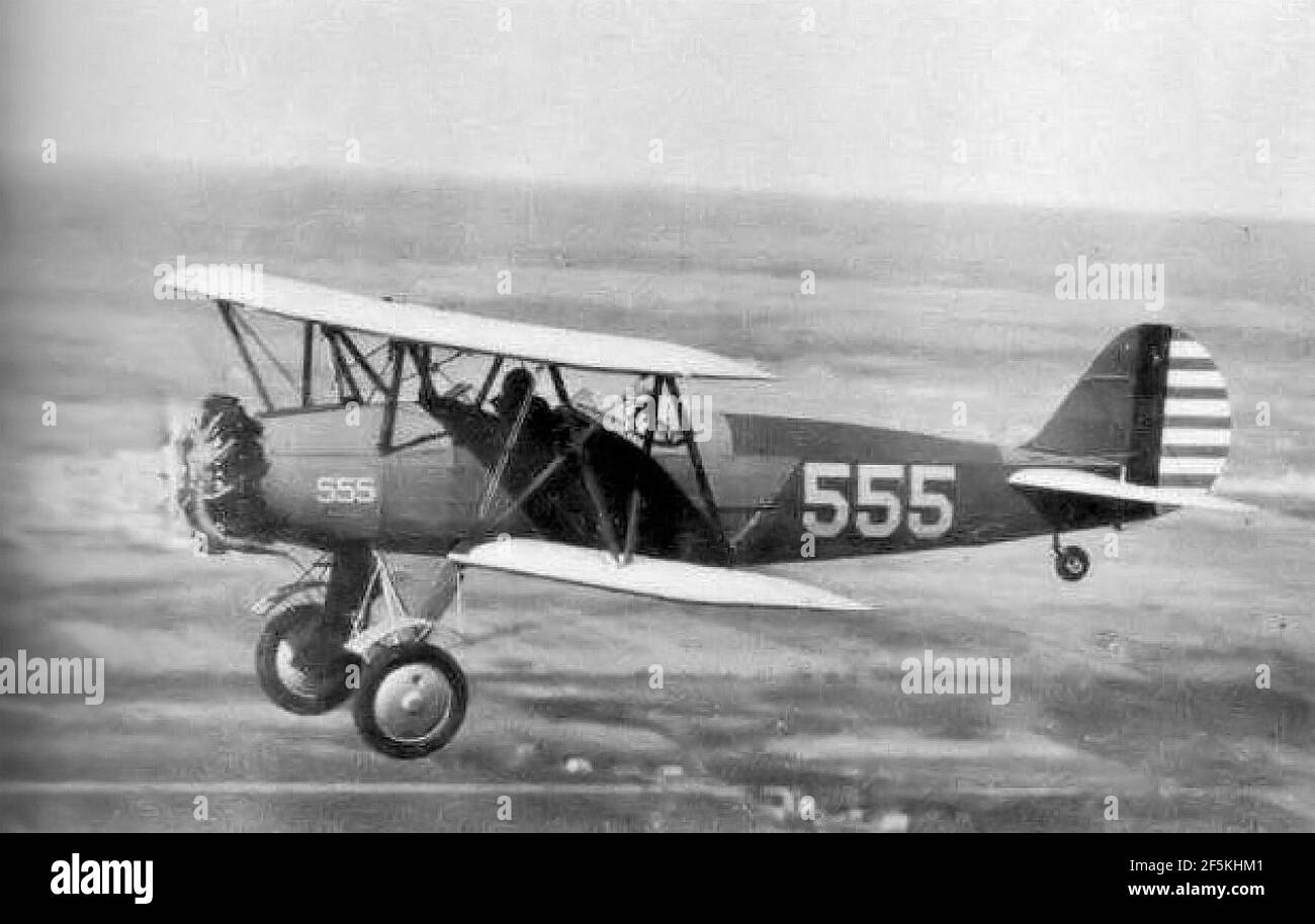 Randolph Field - 1938 - Consolidated PT-11 Primary Trainer Stock Photo ...