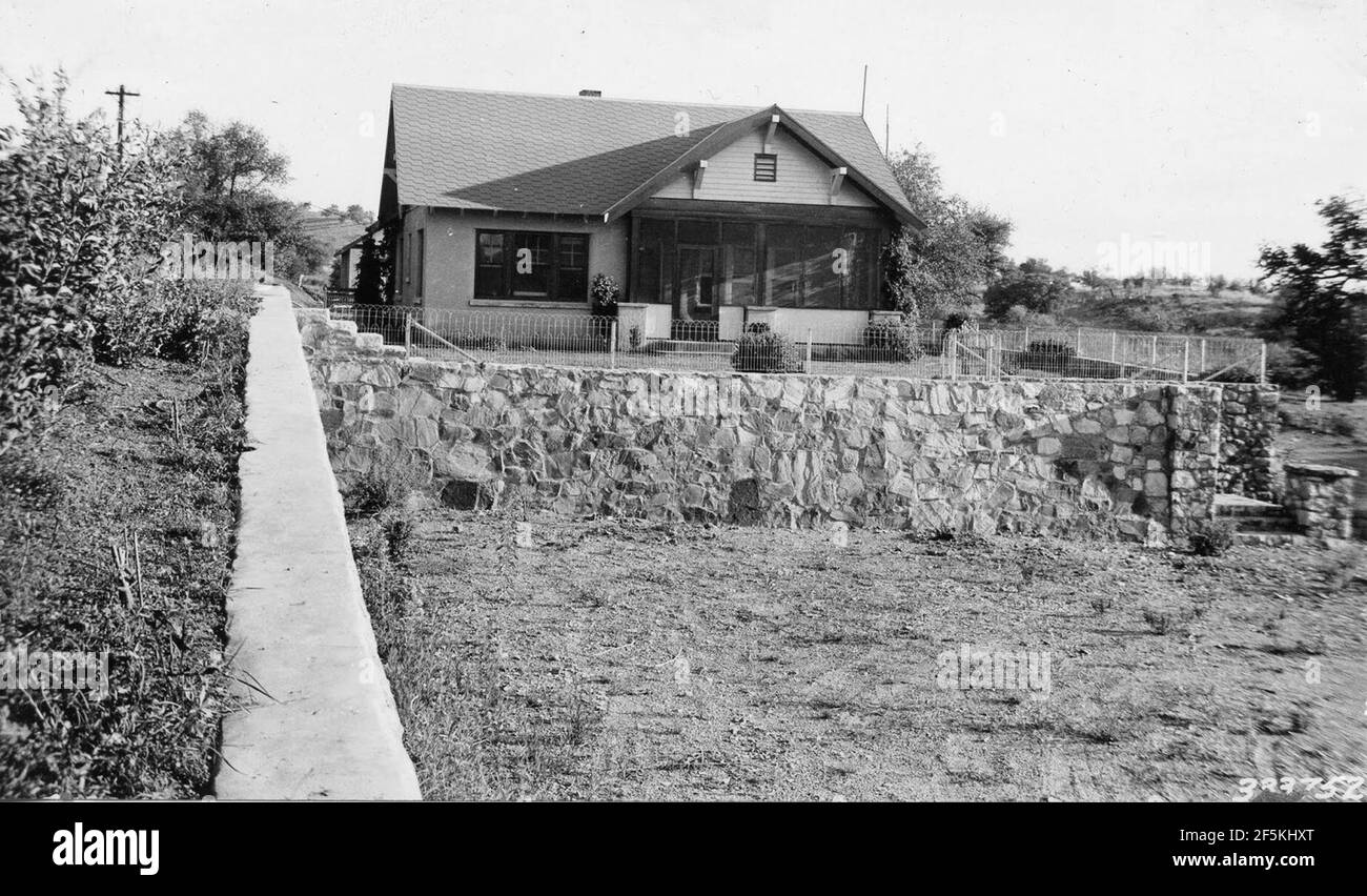 Historic ranger station Black and White Stock Photos & Images - Alamy