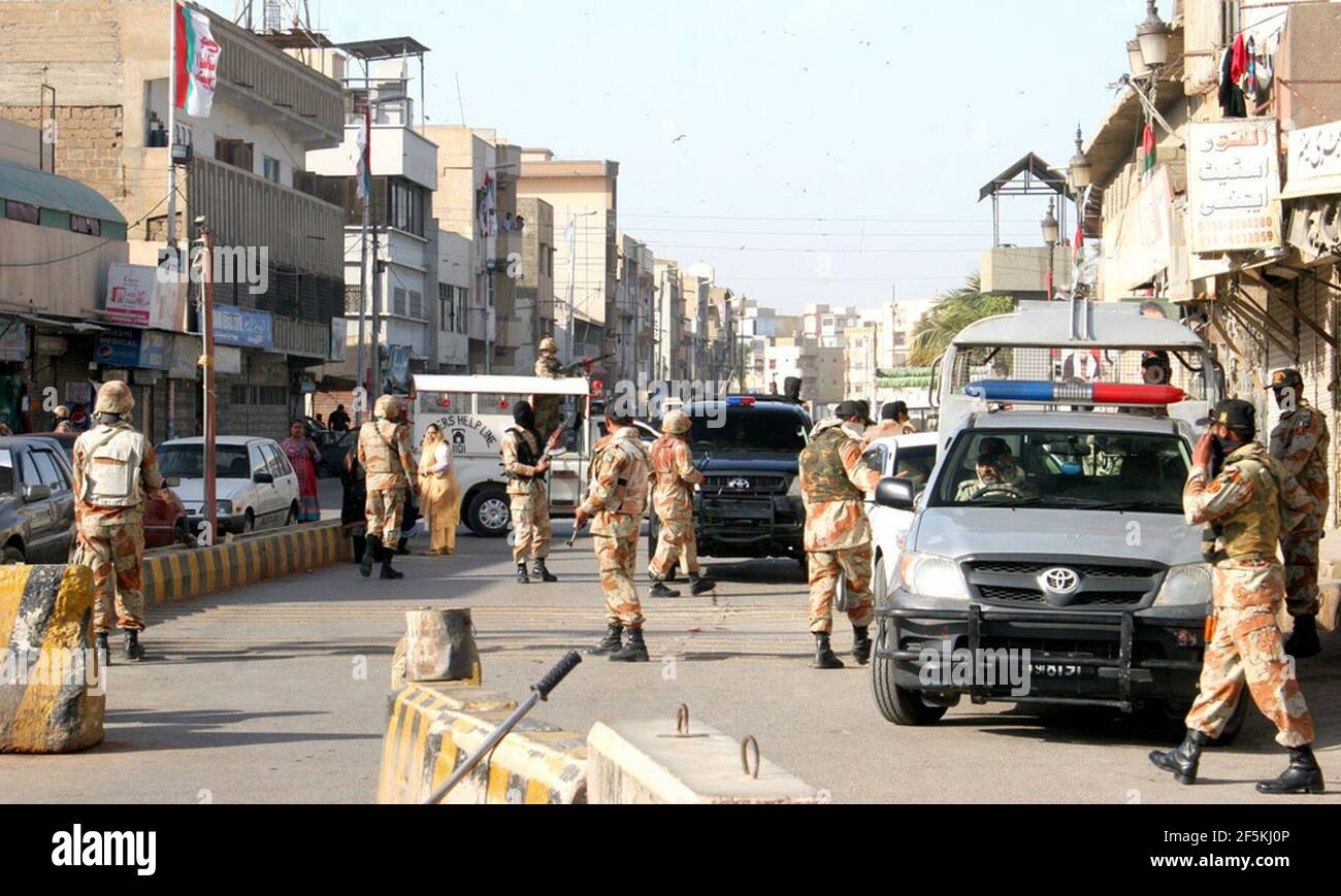 Rangers Pakistan Sindh 2015 Stock Photo - Alamy
