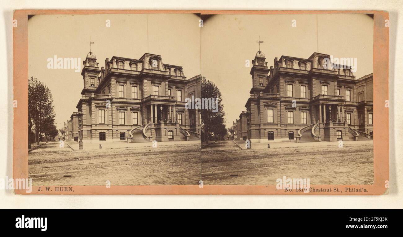 Union League House, Philadelphia, Pennsylvania. John W. Hurn (American ...