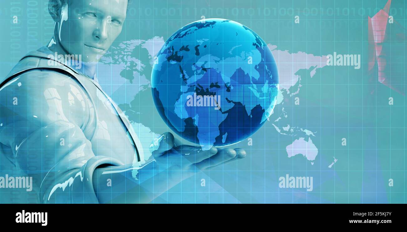 Business Technology Network and Mobility as Concept Stock Photo - Alamy