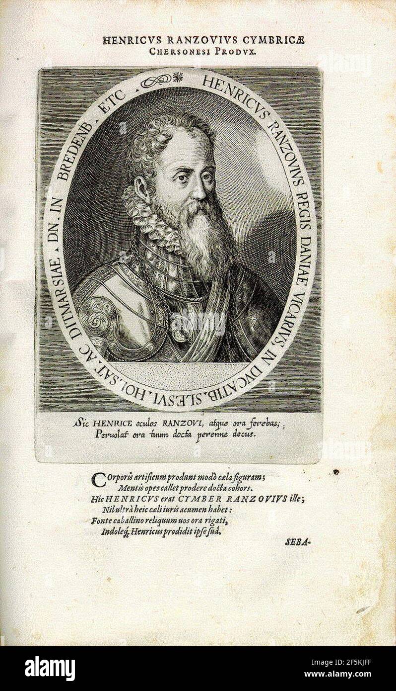 Rantzau aus Atrium heroicum Stock Photo - Alamy