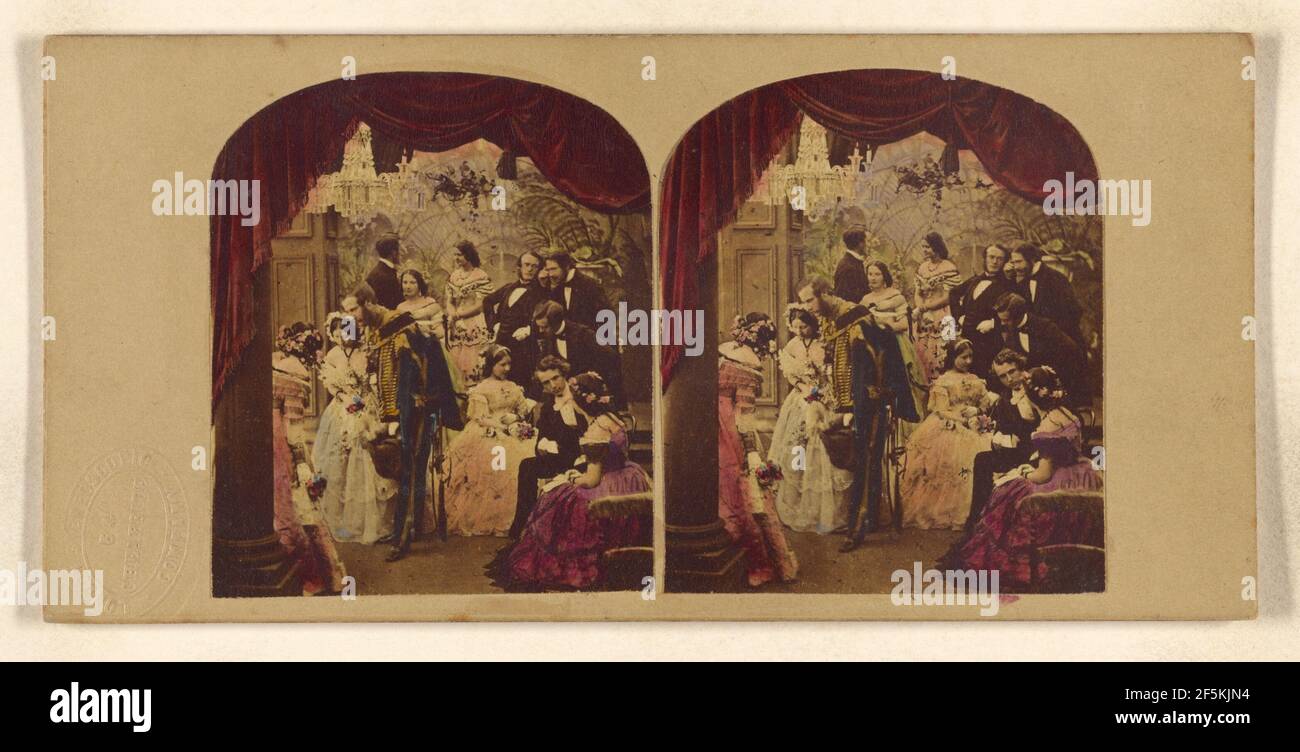 19th century ballroom dancing hi-res stock photography and images - Alamy