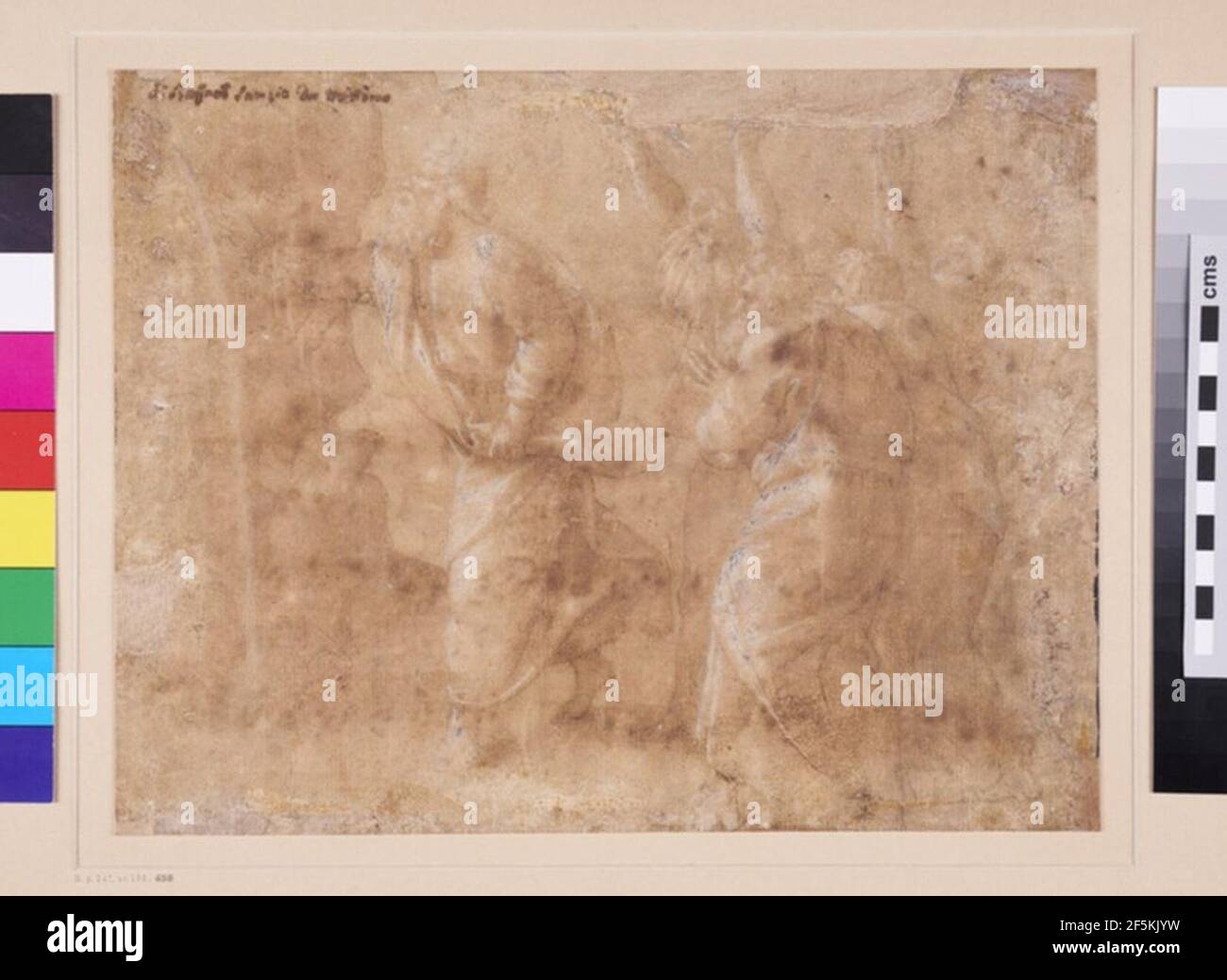 Raphael - after - Moses striking Water from the Rock, WA1846.289 Stock ...