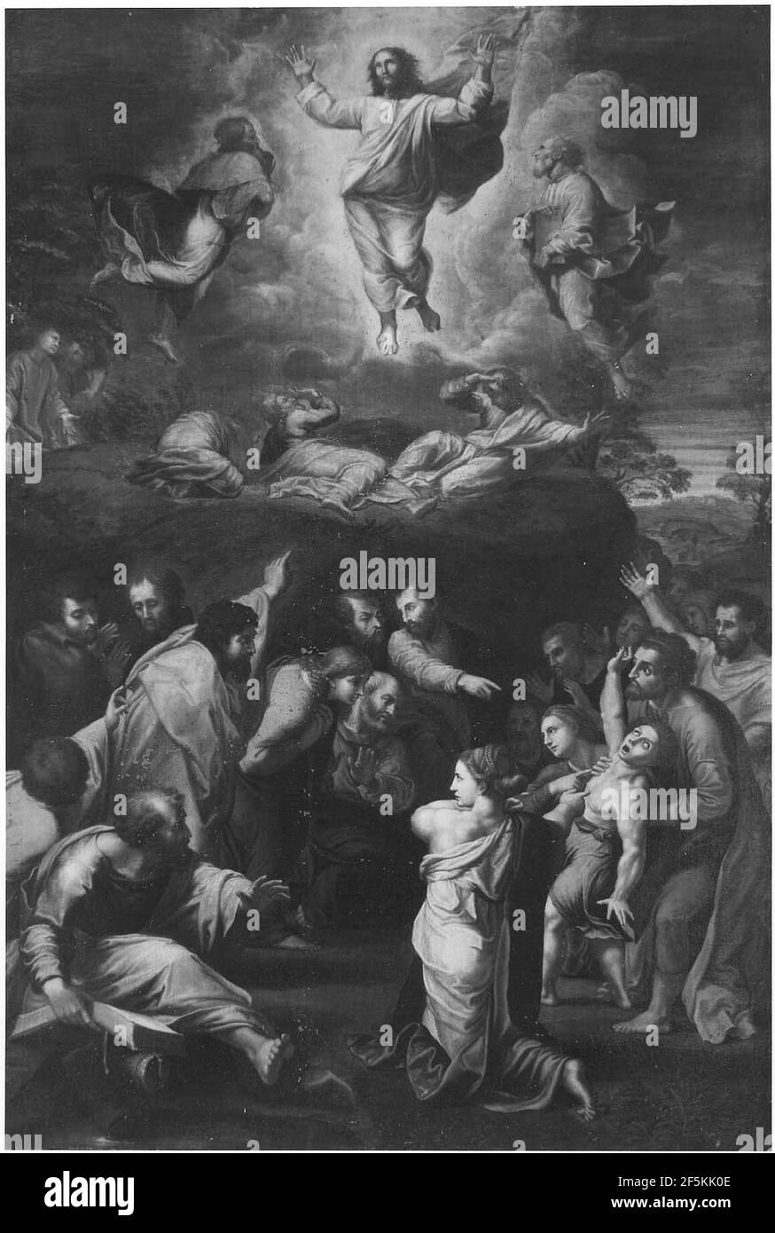 Raphael (Raffaello Sanzio or Santi) - The Transfiguration of Christ ...