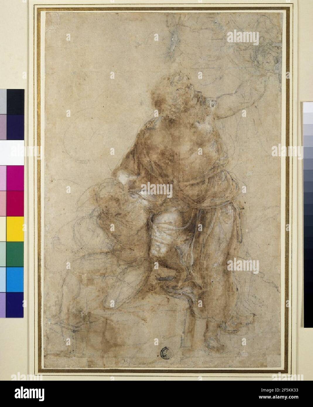 Raphael - attributed to - Abraham's Sacrifice, WA1846.219 Stock Photo ...