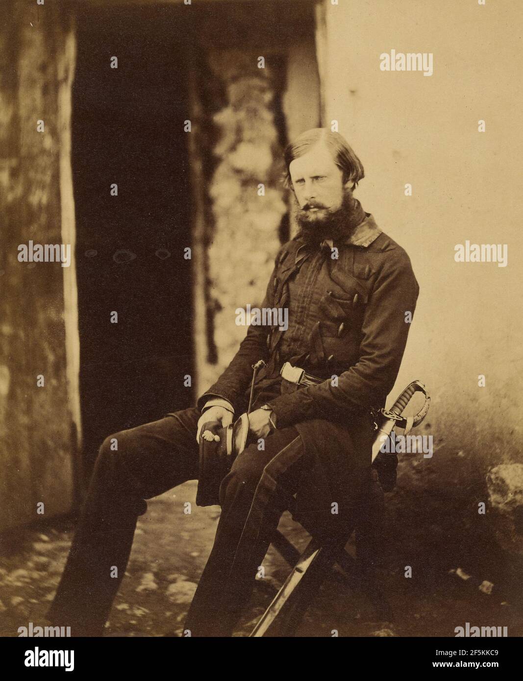 Lt. Colonel Prince Edward of Saxe Weimar. Roger Fenton (English, 1819 ...