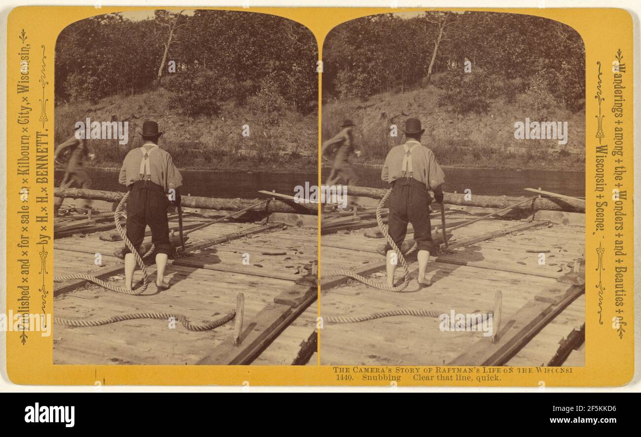 The Camera's Story of Raftman's Life on the Wisconsin. Snubbing. Clear ...