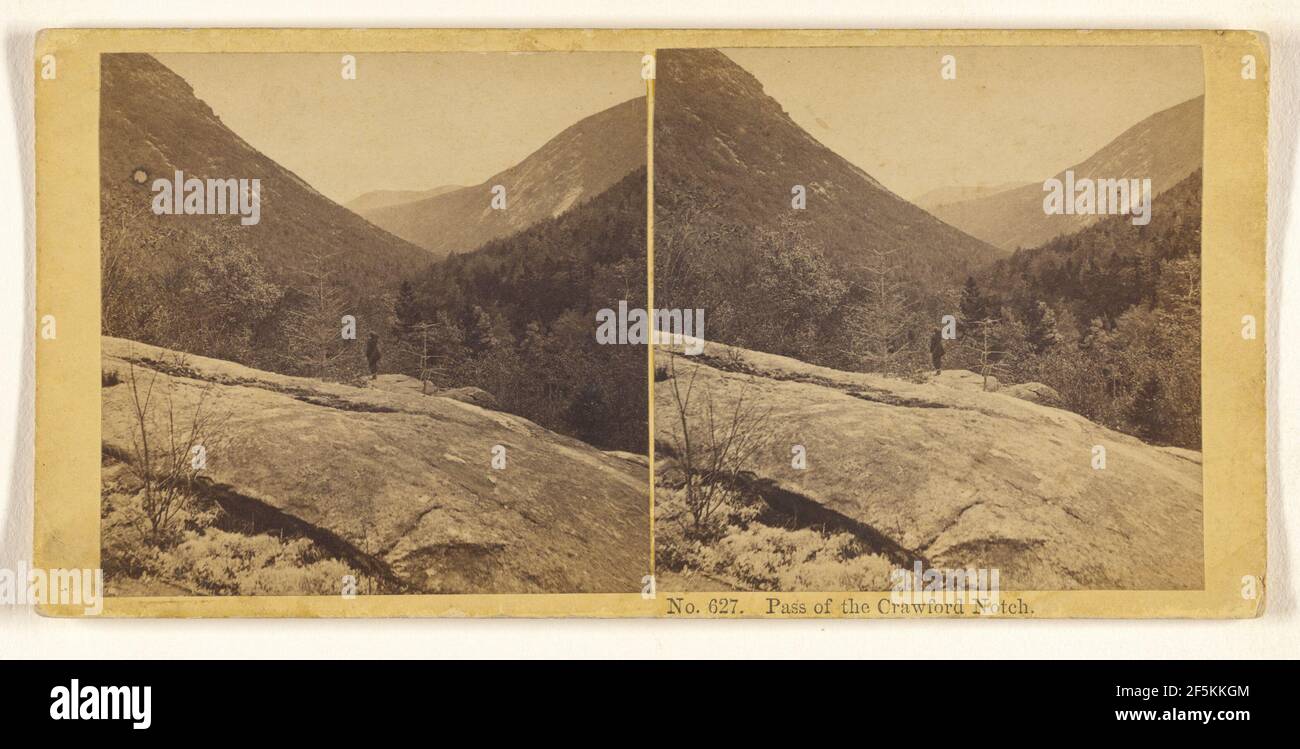 Pass of the Crawford Notch.. John Moran (American, born England, 1829 ...