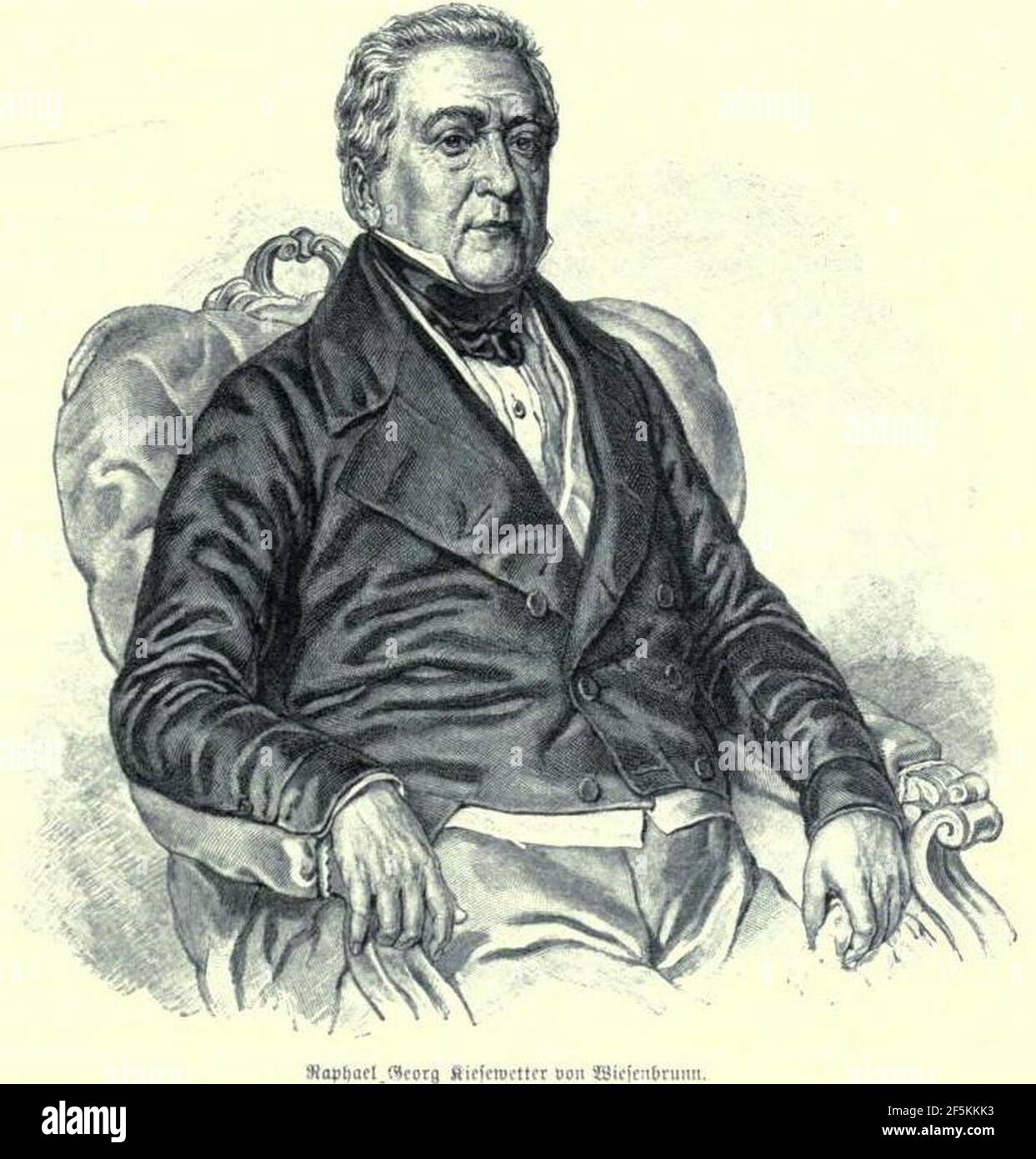 Raphael Georg Kiesewetter 1847 Haehnisch Stock Photo - Alamy
