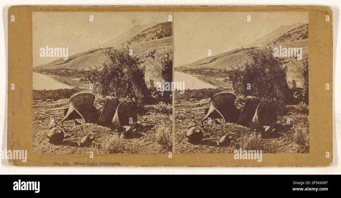 Mono Lake, California.. Benjamin West Kilburn (American, 1827 - 1909 ...