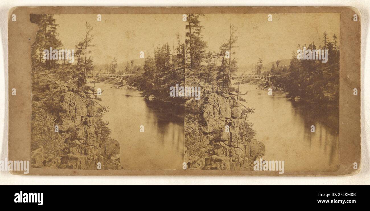 Views of the Dells, on the St. Croix River.. Benjamin Franklin Upton ...