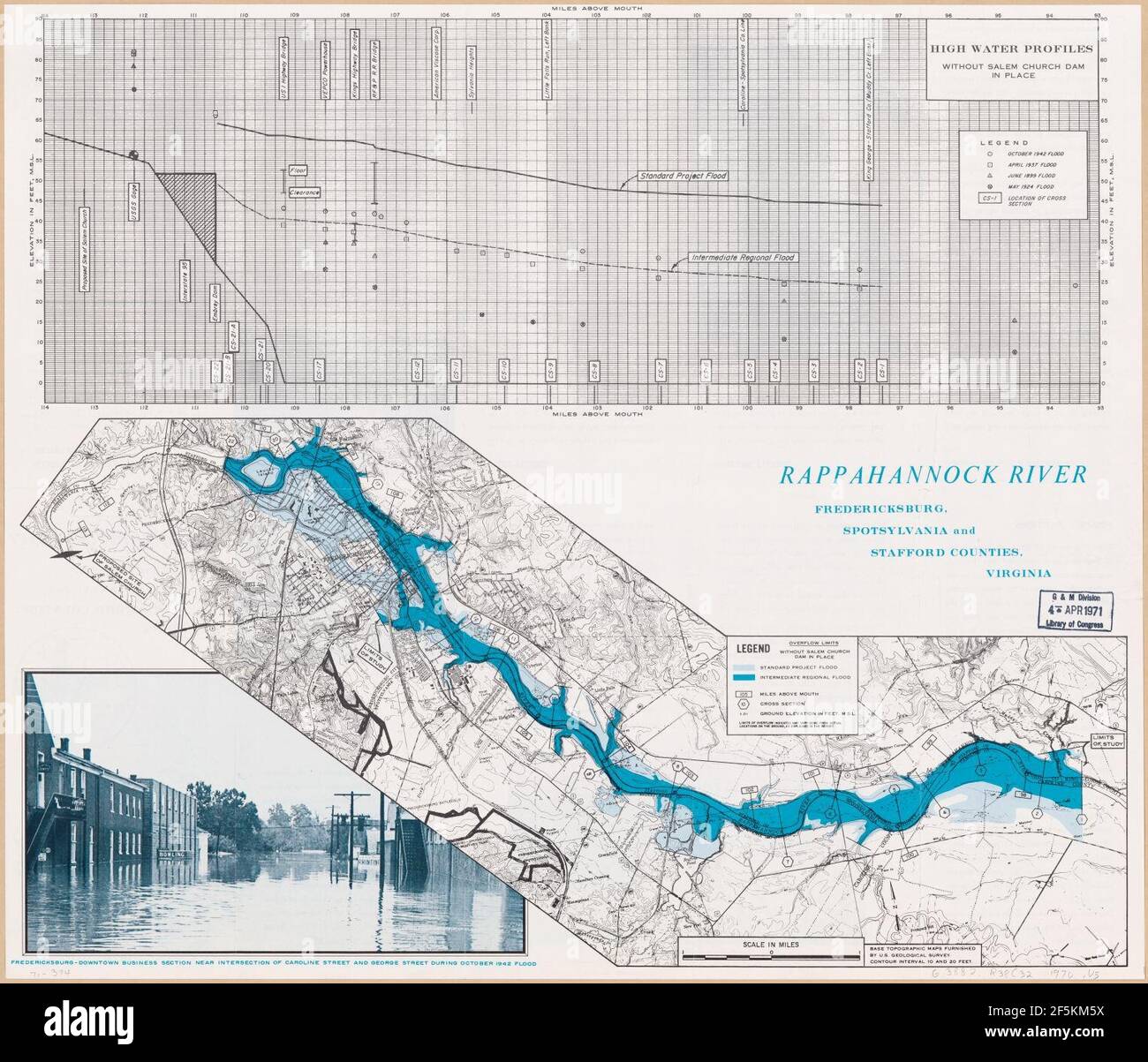 Fredericksburg virginia rappahannock river hi-res stock photography and ...