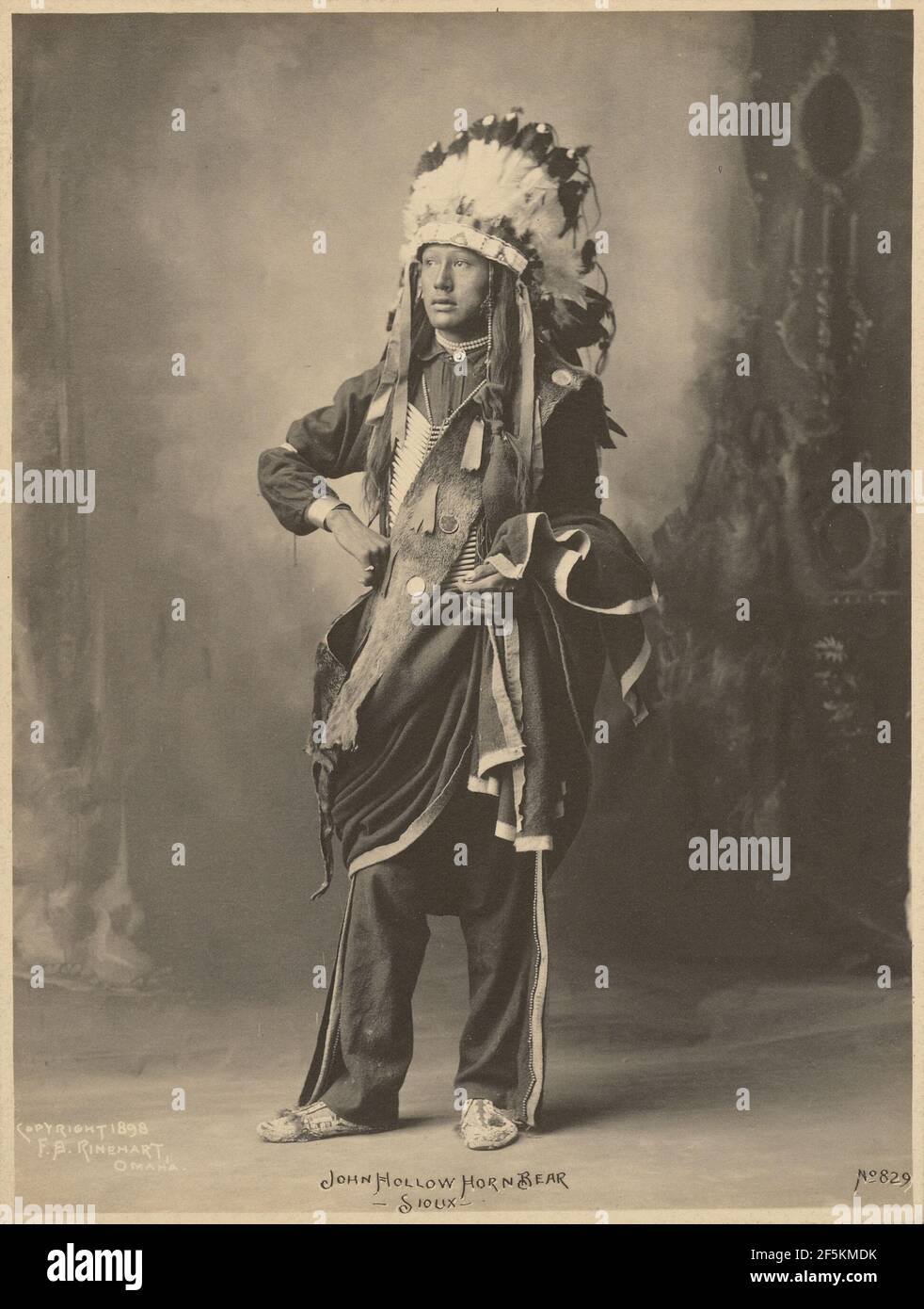 John Hollow Horn Bear, Sioux Stock Photo - Alamy