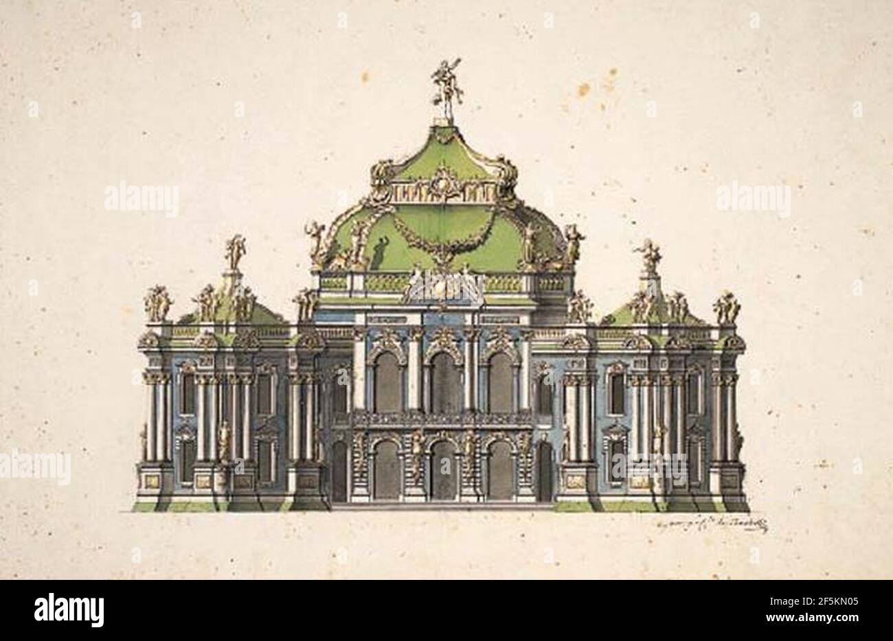 Rastrelli hermitage pavilion hi-res stock photography and images - Alamy