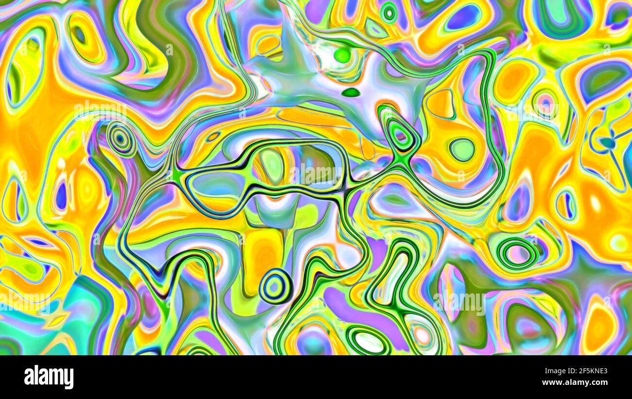 Abstract textured yellow background with chaotic shapes Stock Photo - Alamy