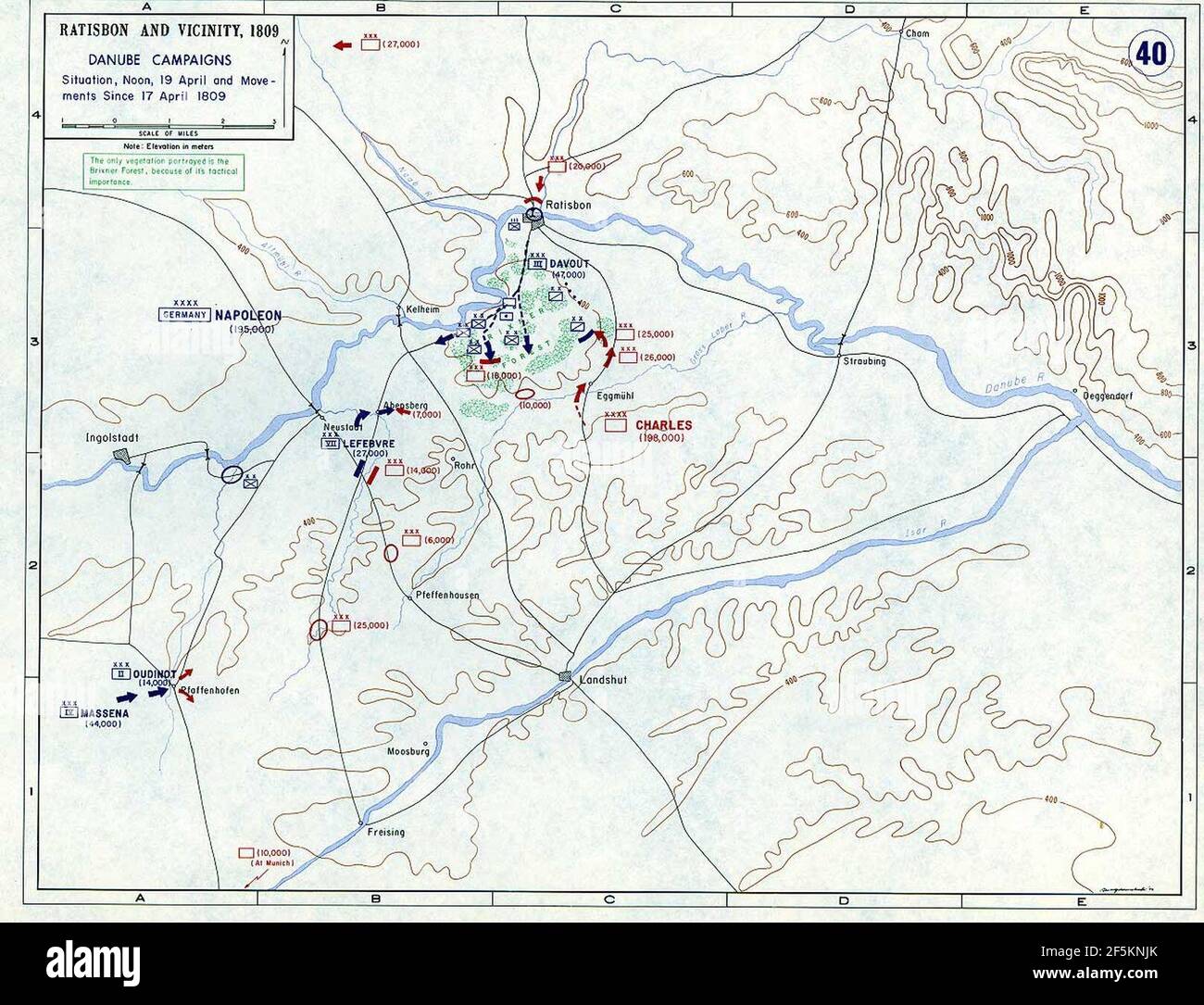 Ratisbon 1809 hi-res stock photography and images - Alamy