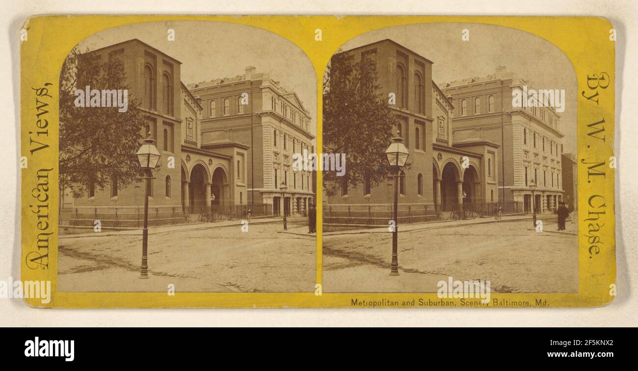 Masonic Temple, Baltimore, Maryland. William M. Chase (American, 1817 ...