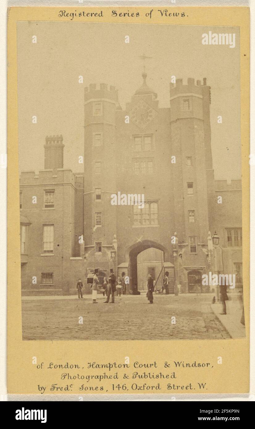 St. James's Palace.. Frederic Jones (British, active London, England ...