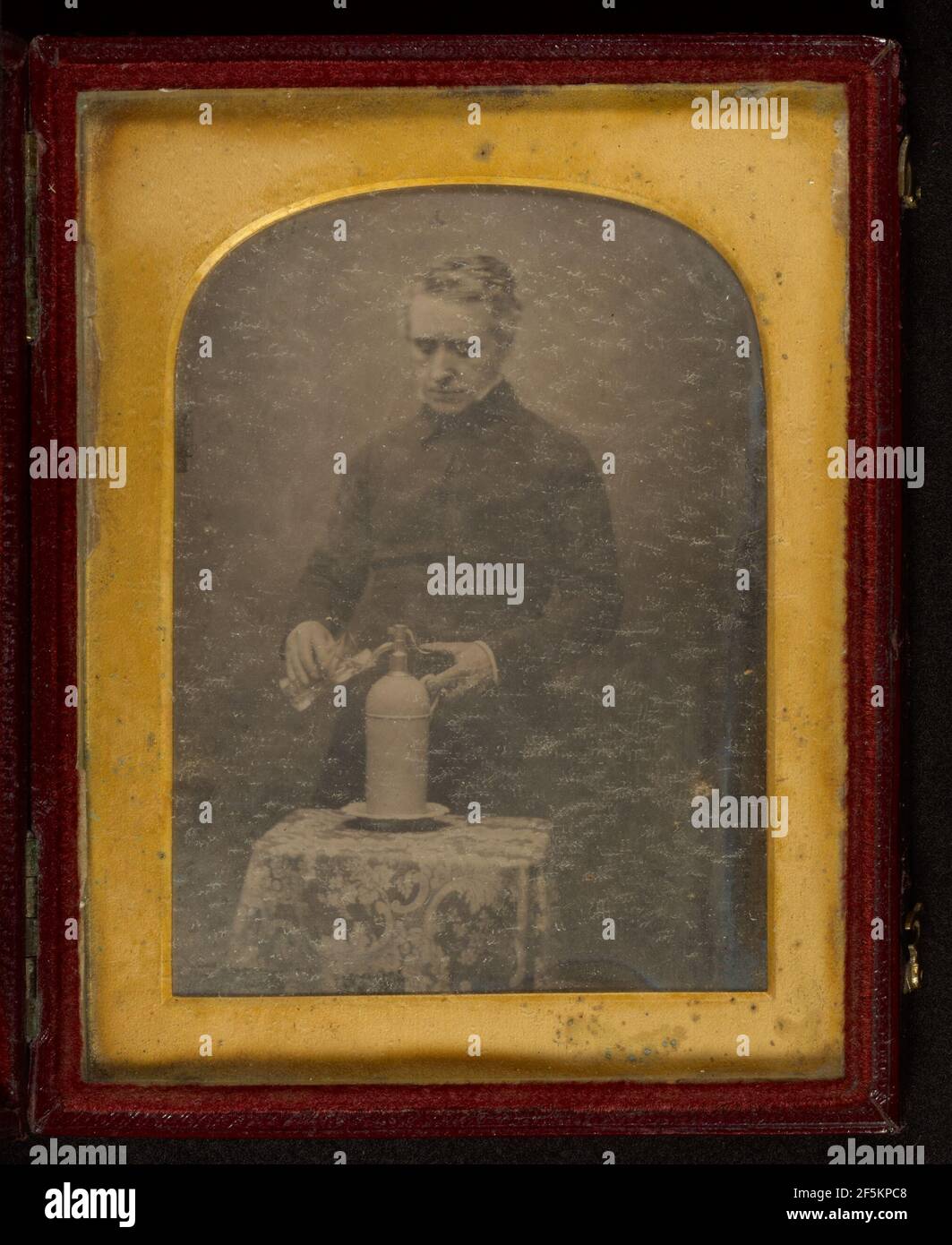 Portrait of Mr. Mayo. Antoine Claudet (French, 1797 - 1867 Stock Photo ...